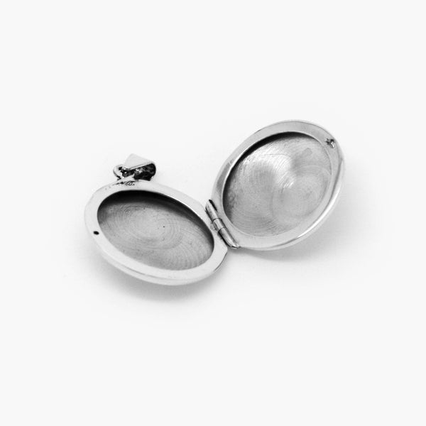 Silver Round Locket | Locket Pendants - Jordans Jewellers